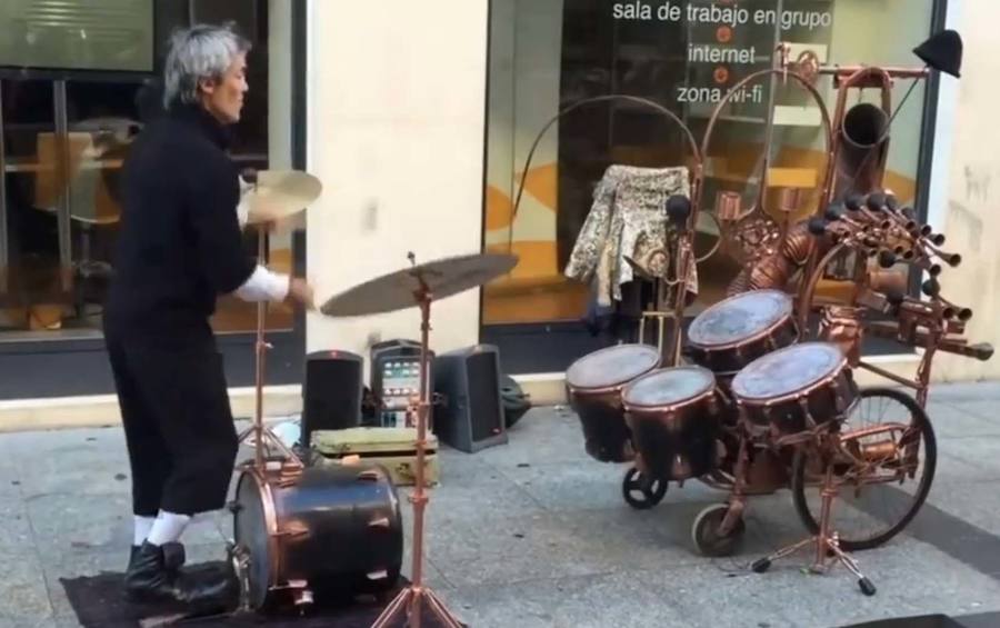 Percusionista que consigue más de 16 millones de visitas en la Red | Hoy